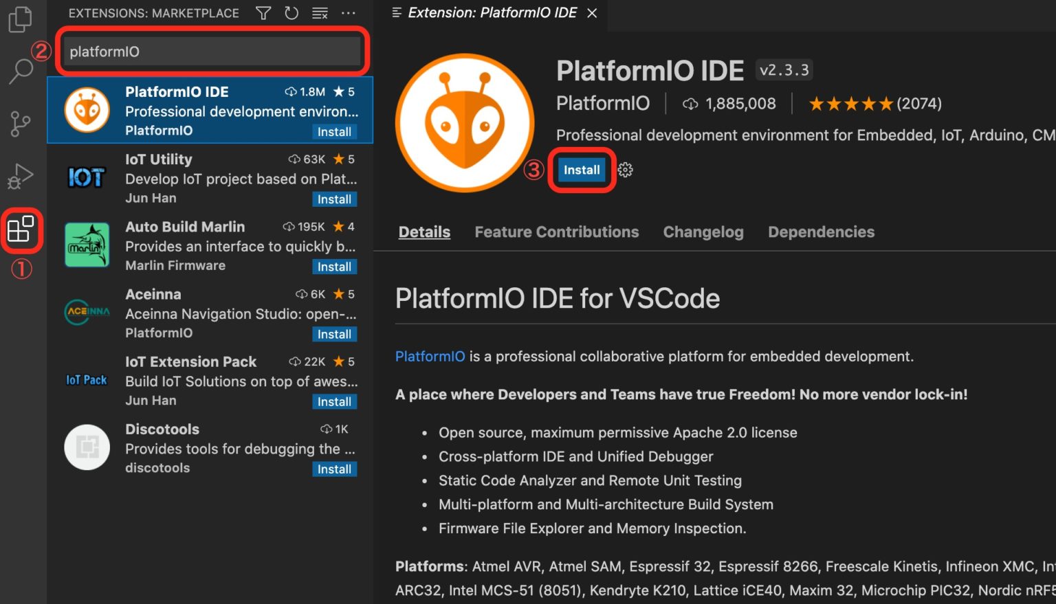 M5Stack Core2環境構築：VisualStudioCode + PlatformIO | moja Lab